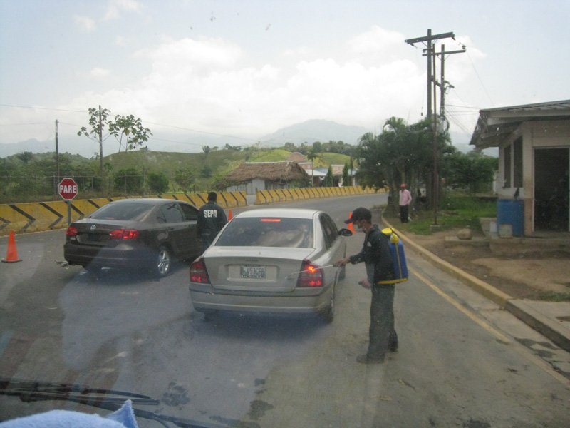 Guatemala to Honduras: Corinto, closest border crossing to Costa ...